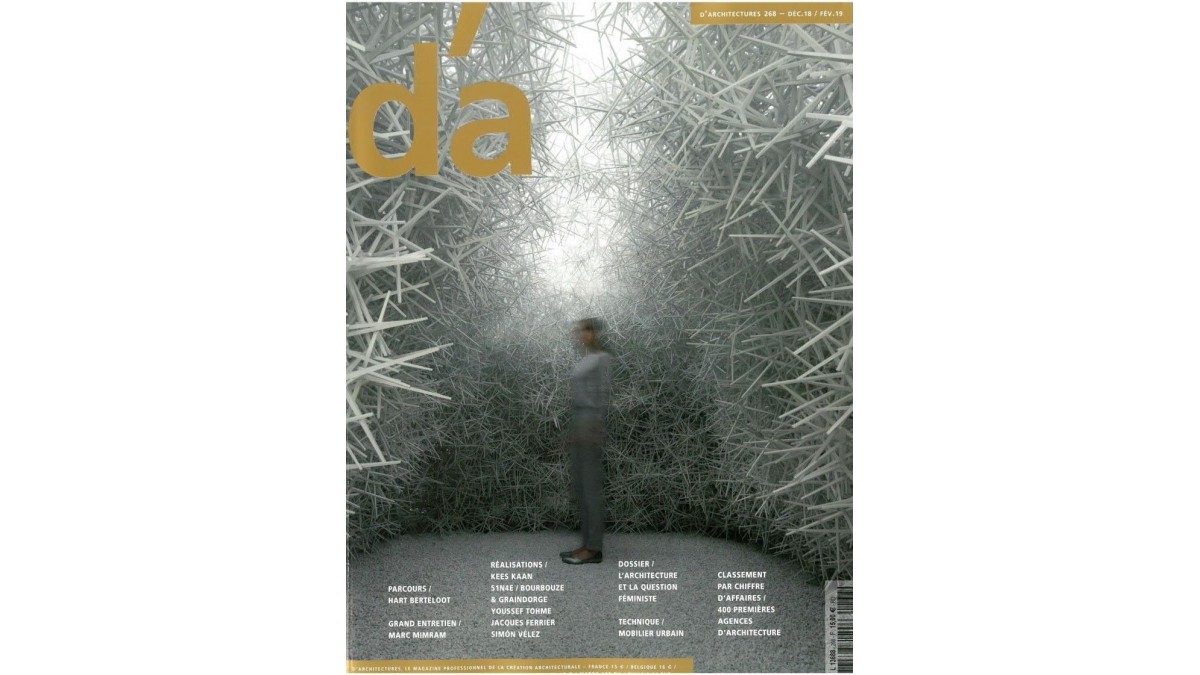 Ranking of d'A magazine | News | CALQ Agence d'Architecture